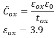 Solved (t_ox: Thickness of the Oxide Insulating Layer) From | Chegg.com