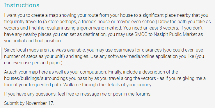 Instructions I want you to create a map showing your | Chegg.com