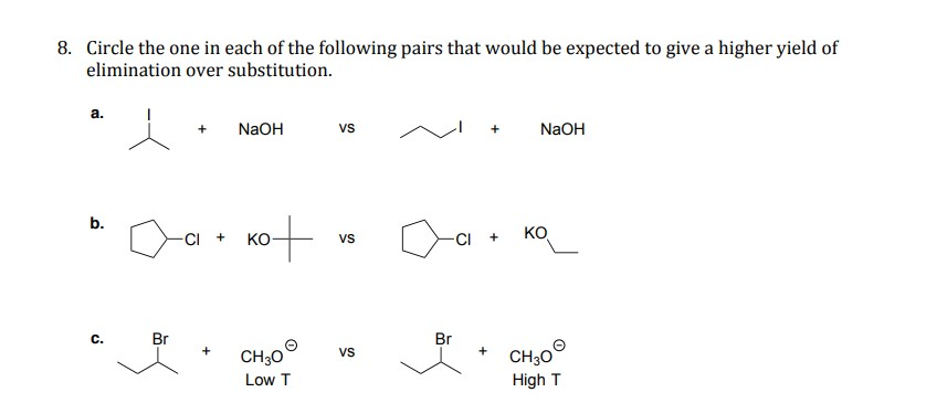 Solved Hello! Just double checking the answers my organic | Chegg.com
