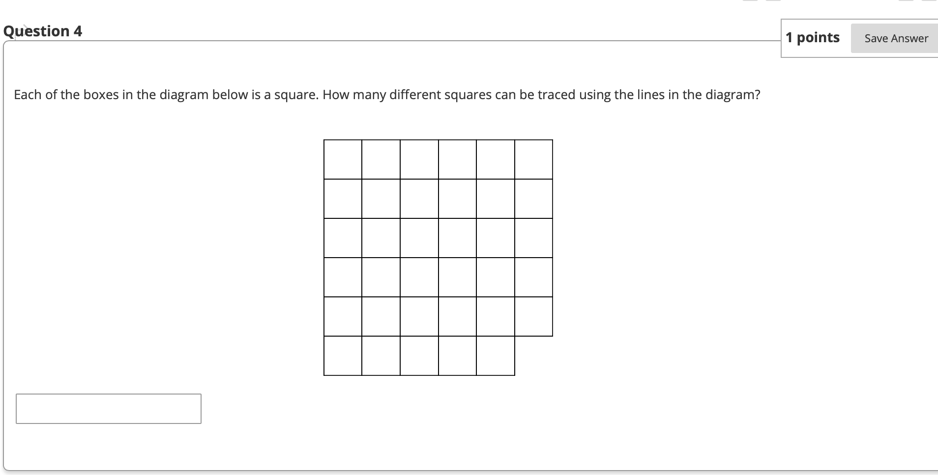 Solved Question 4 1 points Save Answer Each of the boxes in | Chegg.com