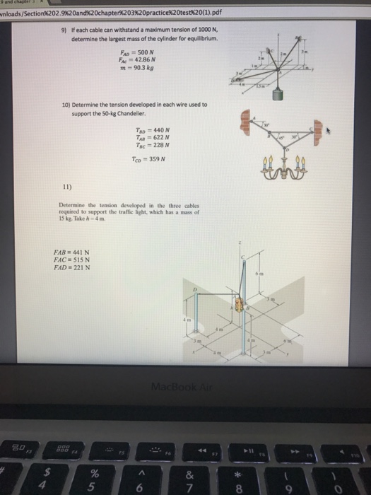 Solved Section 2.9 and Chapter 3 practice 1) Determine the | Chegg.com