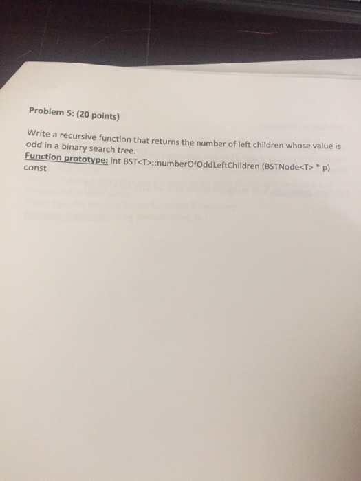 Solved Write a recursive function that returns the number of | Chegg.com