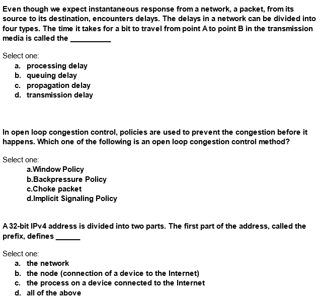 Solved Even though we expect instantaneous response from a | Chegg.com