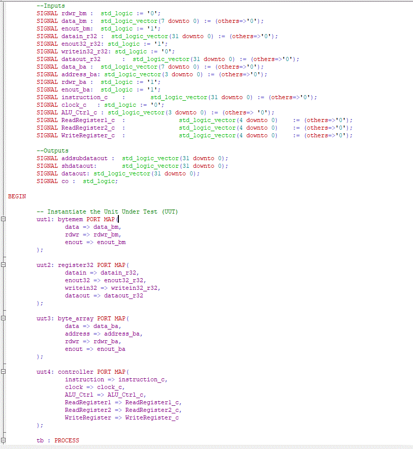 In this lab you will write VHDL code to create 32-bit | Chegg.com