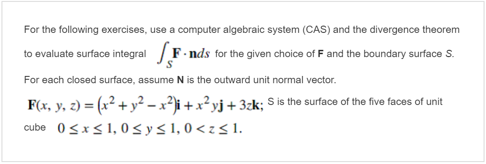 Solved For the following exercises, use a computer algebraic | Chegg.com