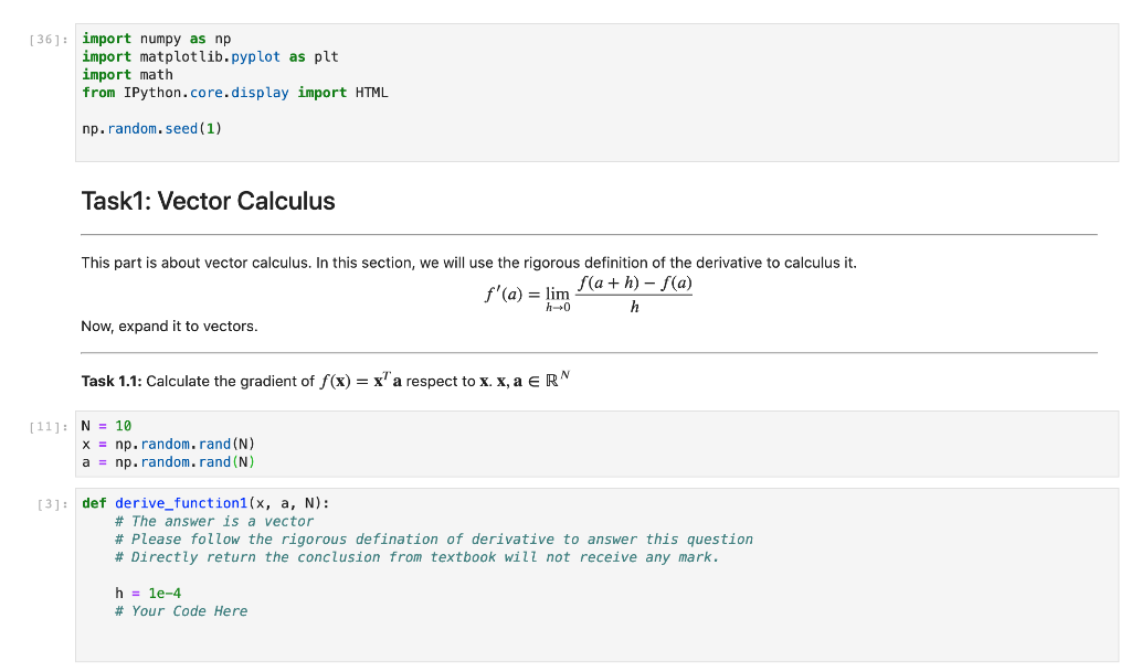 [36]: import numpy as np import matplotlib.pyplot as | Chegg.com