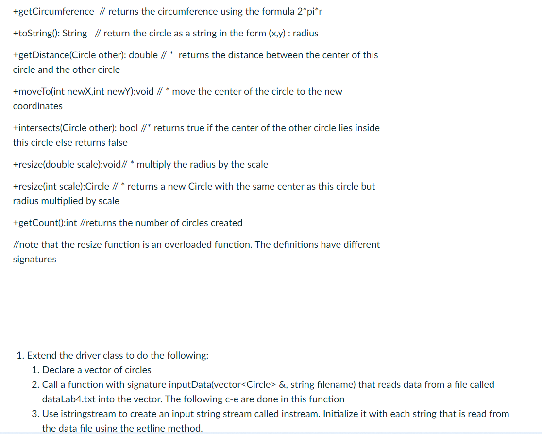 Solved Extend the code from Lab3. Use the same UML as below | Chegg.com