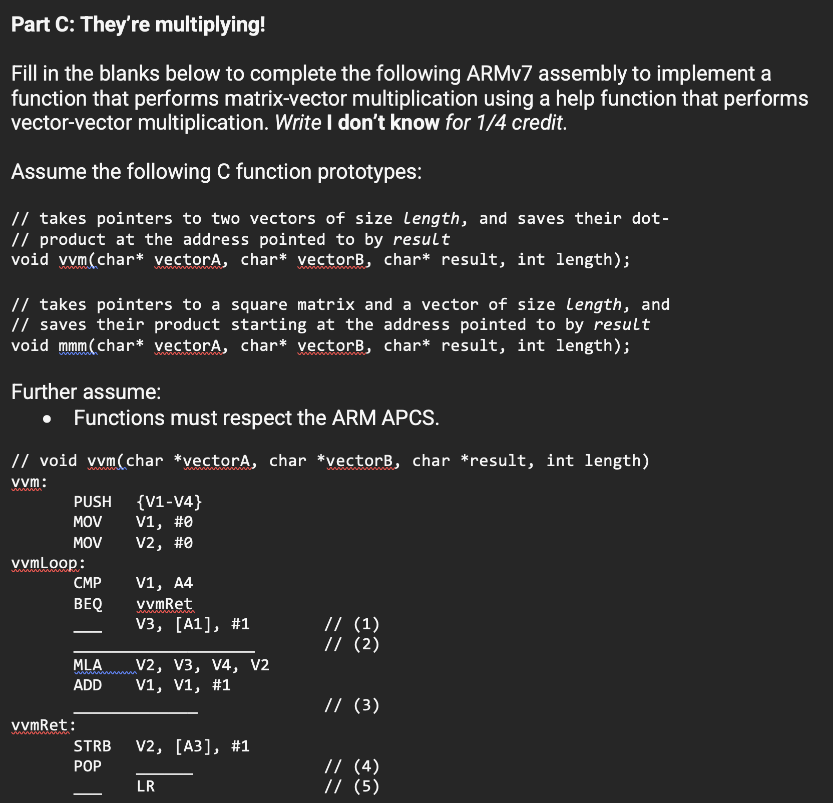 Solved Part C: They're multiplying! Fill in the blanks below | Chegg.com