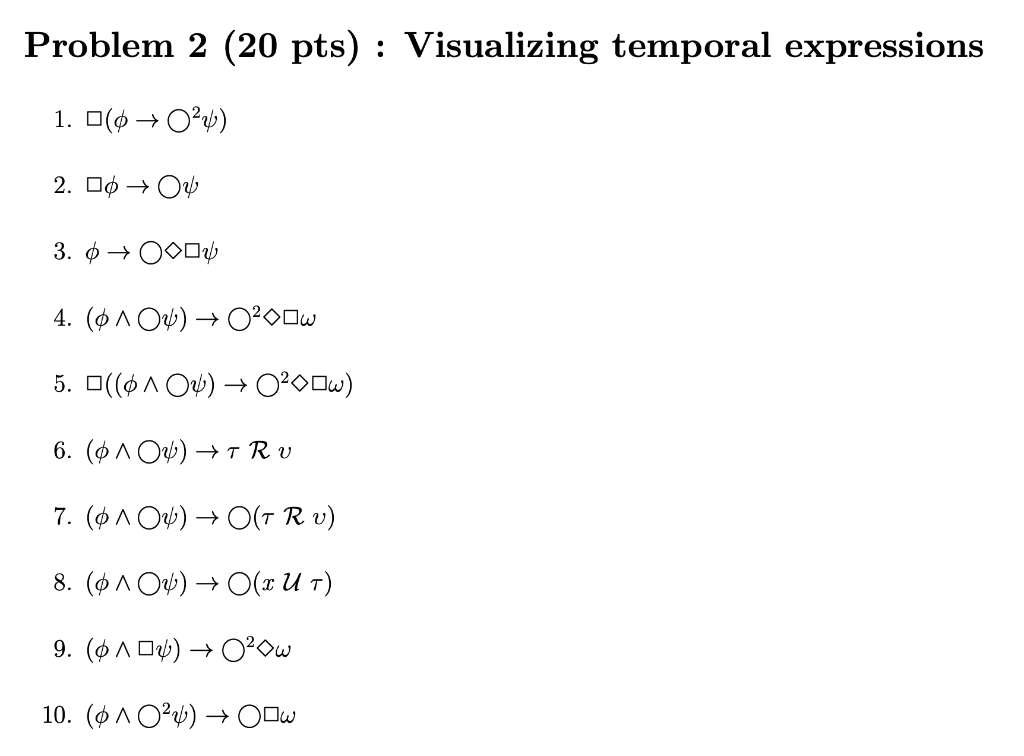 Problem 2 20 Pts Visualizing Temporal Expressions