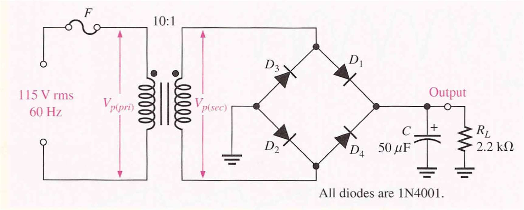 Solved Compute for the V(ripple), V(dc), and ripple factor | Chegg.com