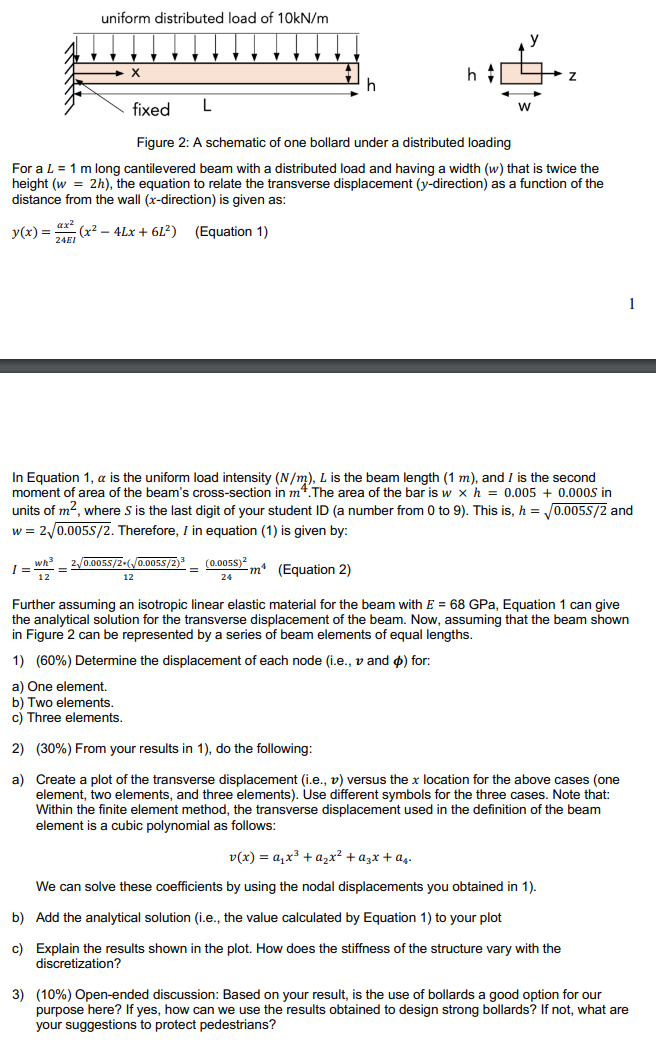 Solved Please solve using any number for S just for the | Chegg.com