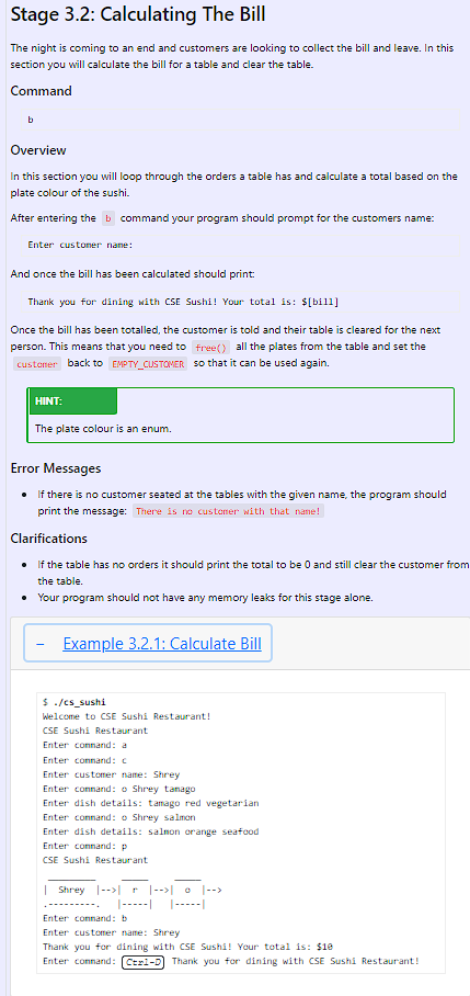 Stage 3 Diagram At the end of stage 3, your linked | Chegg.com