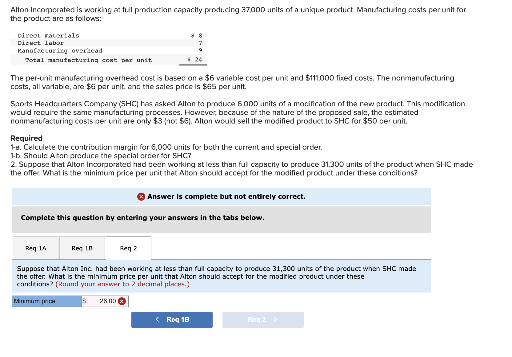 Solved I only need part 2 resolved. I got a resolution but | Chegg.com