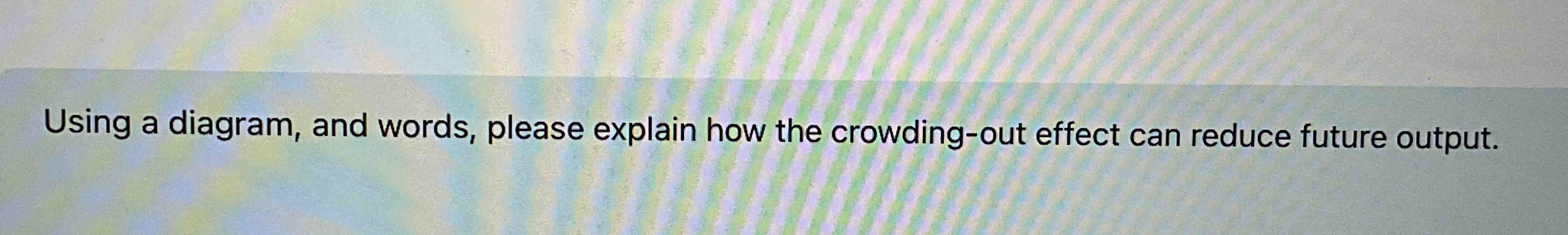 Solved Using a diagram, and words, please explain how the | Chegg.com