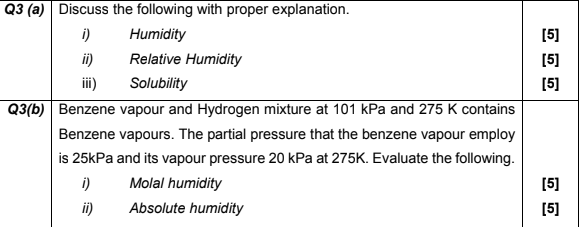 Solved Q3 (a) Discuss the following with proper explanation. | Chegg.com