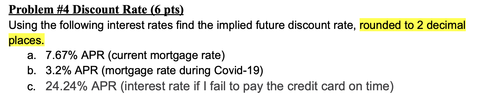 Solved Using the following interest rates find the implied | Chegg.com