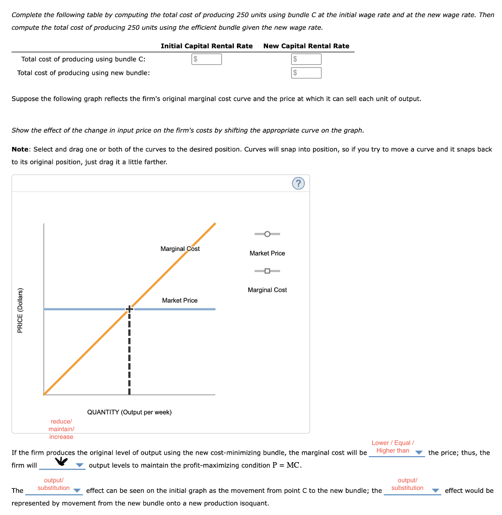 Solved 3. Shift in cost curves due to a relative change in | Chegg.com