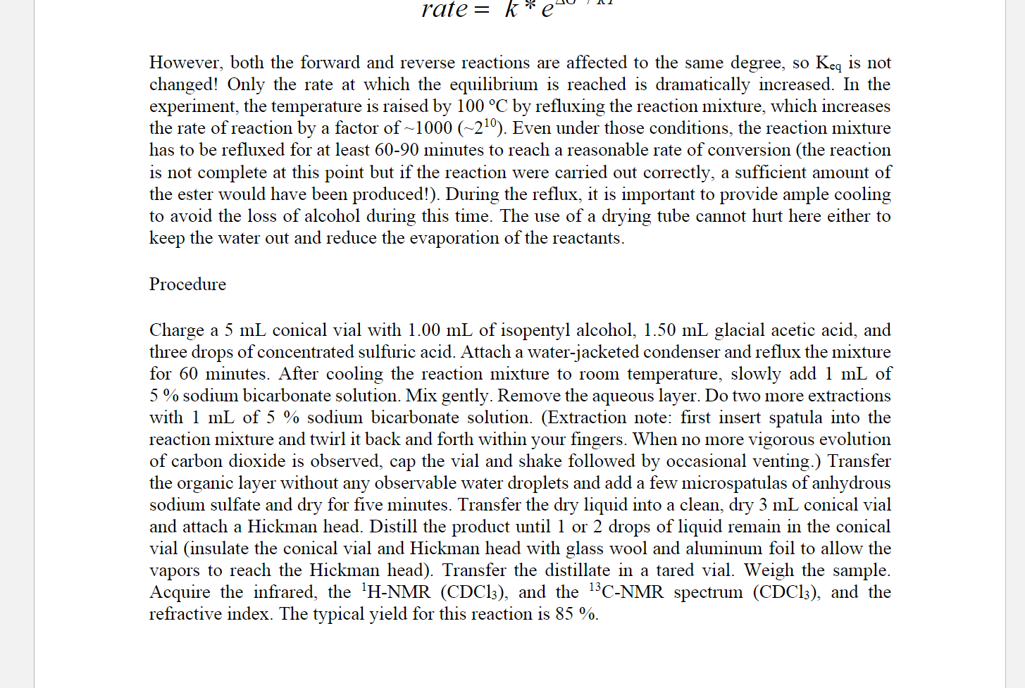 Solved Using the procedure, draw the mechanism for the | Chegg.com