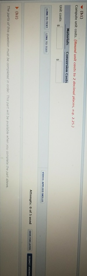 Solved Exercise 16-17 (Part Level Submission) The Cutting | Chegg.com