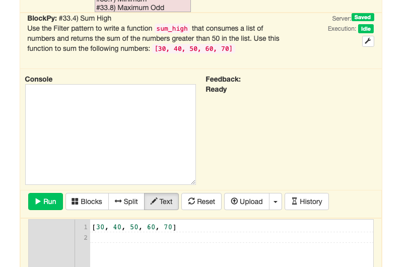 Solved BlockPy: #332) An Average Problem Create a function | Chegg.com