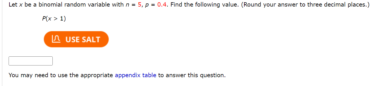 Solved Let X Be A Binomial Random Variable With N5p04 