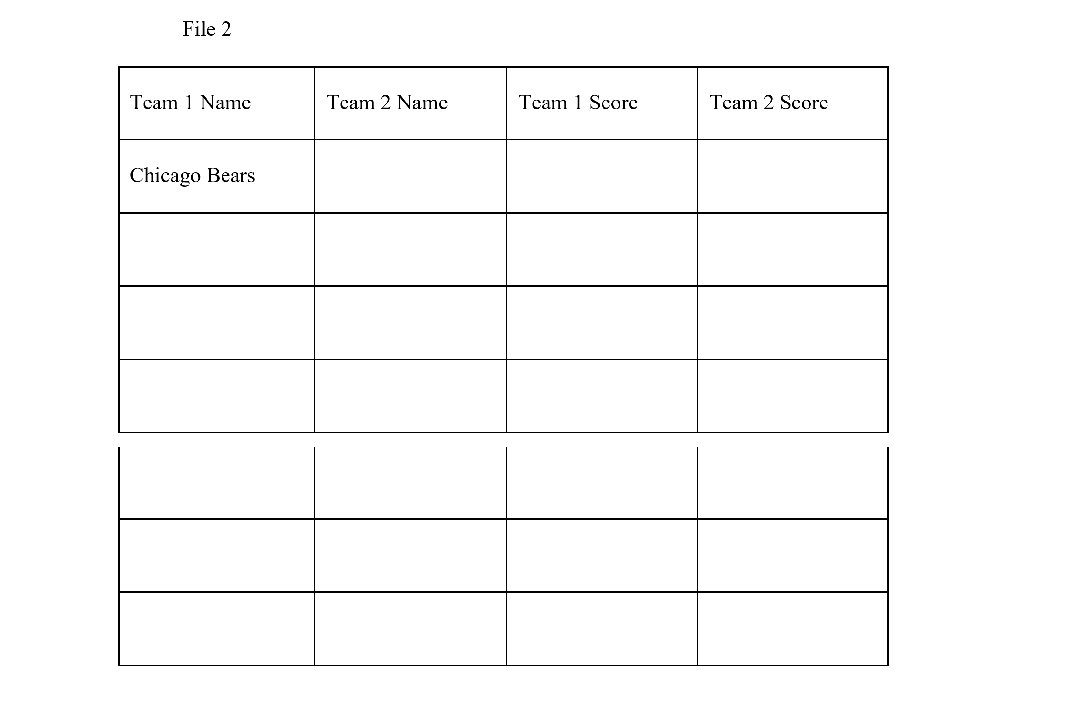 Solved Data Structures Topic: Sports Data Files Merging and | Chegg.com
