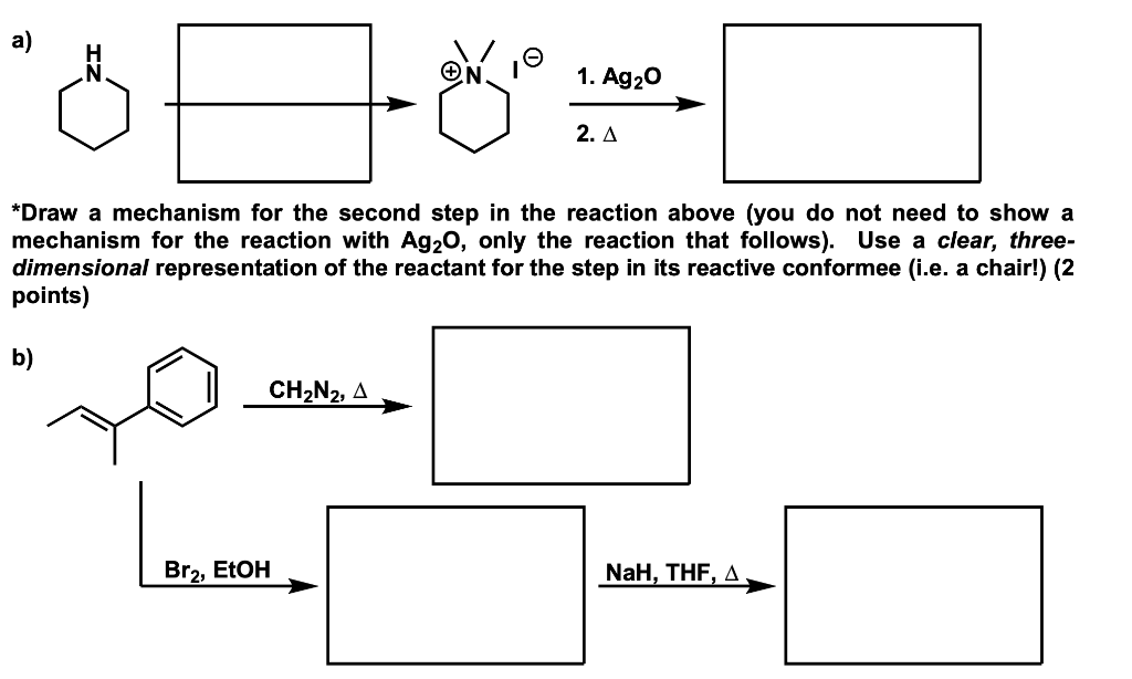 Solved 1. Ag20 2. A *Draw a mechanism for the second step in | Chegg.com