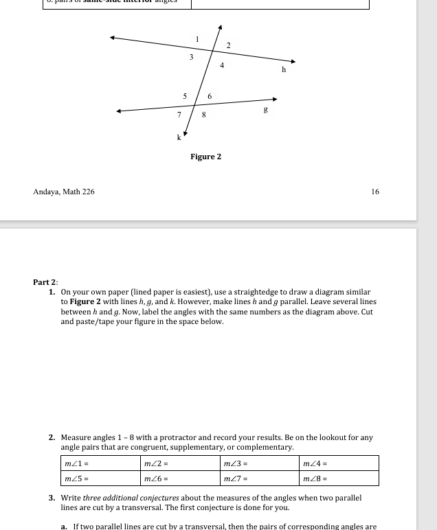 Solved On your own paper (lined paper is easiest), ﻿use a | Chegg.com