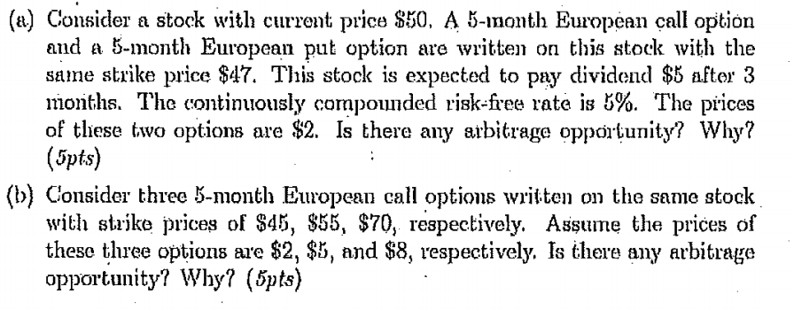Solved (81) Consider a stock with current price $50, A | Chegg.com Solved (81) Consider a stock with current price $50, A | Chegg.com