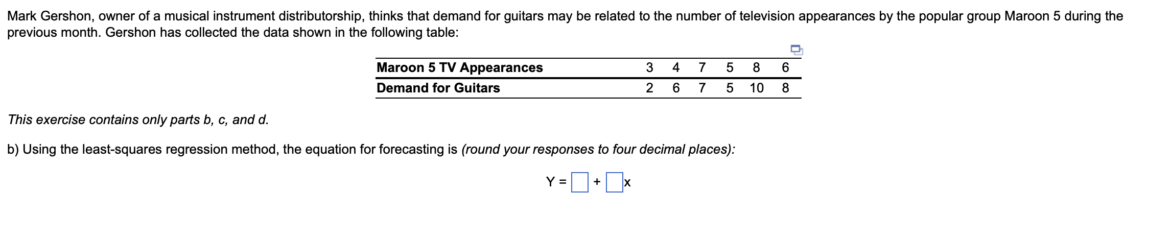 Solved This exercise contains only parts b,c, and d. b) | Chegg.com Solved This exercise contains only parts b,c, and d. b) | Chegg.com