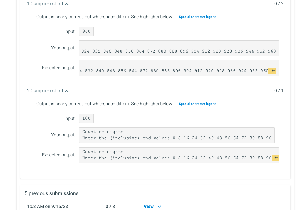 Solved Please see screenshot below. The code keeps printing | Chegg.com
