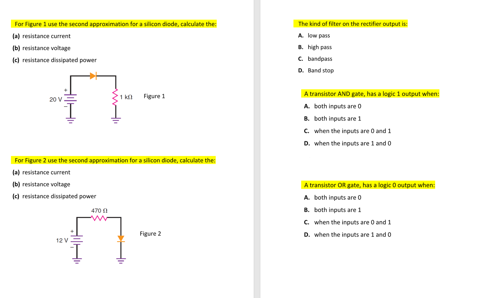 Solved For Figure 1 use the second approximation for a | Chegg.com