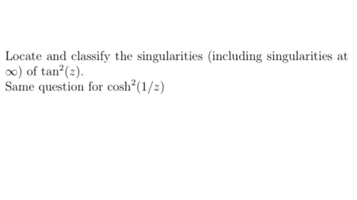 Solved Complex Variables Chegg