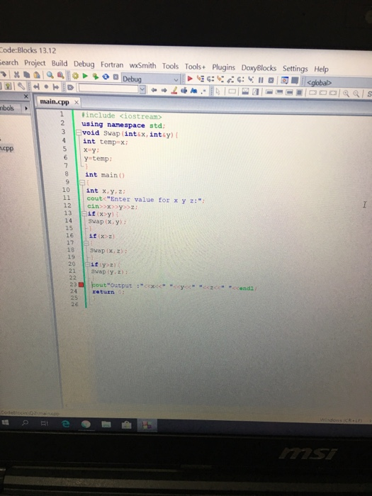 Solved ode Blocks 13.12 earch Project Build Debug Fortran | Chegg.com