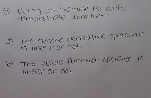 Solved using an example for each, demonstrate whether! 2 The | Chegg.com