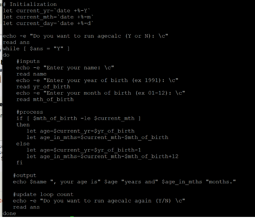 PART 1: Explore scripting with some of the concepts | Chegg.com