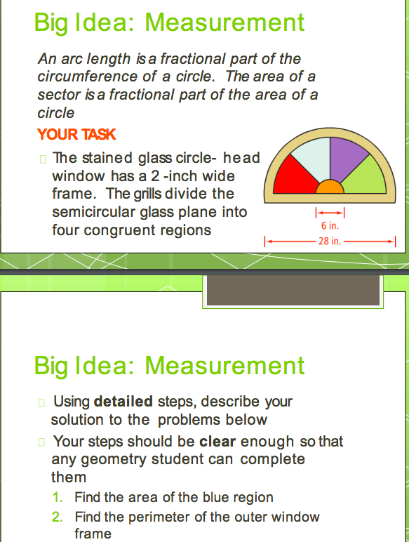 Geometry Arc Length Problems