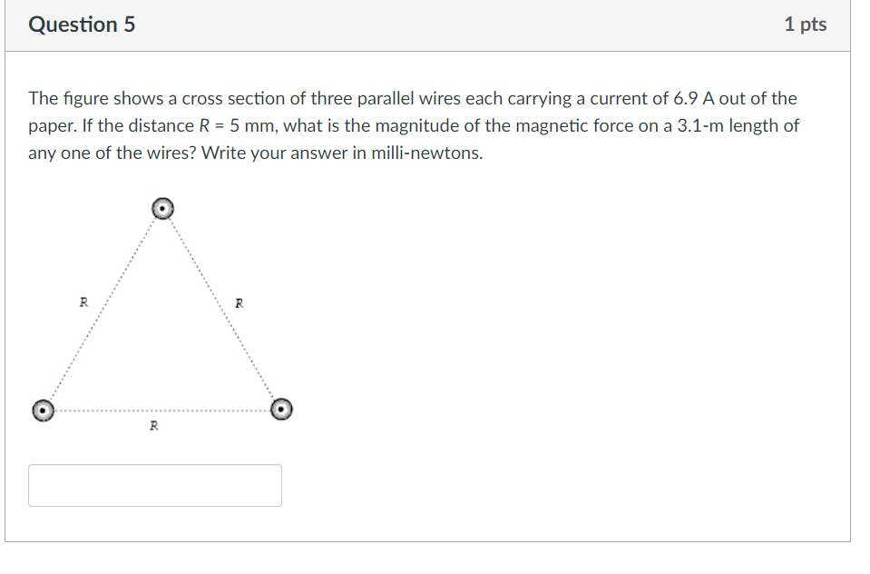 Solved The figure shows a cross section of three parallel | Chegg.com