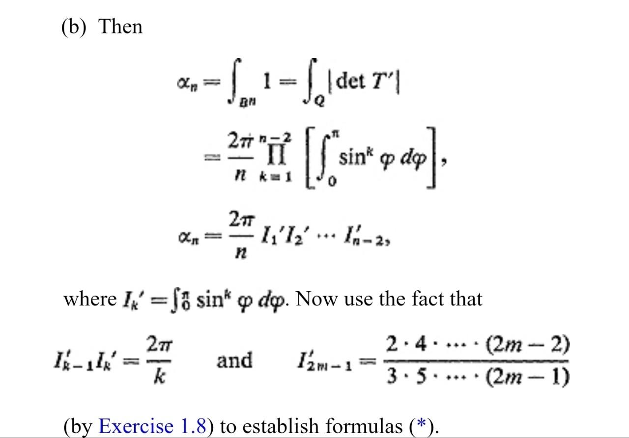 5.19 The n-dimensional spherical coordinates mapping | Chegg.com