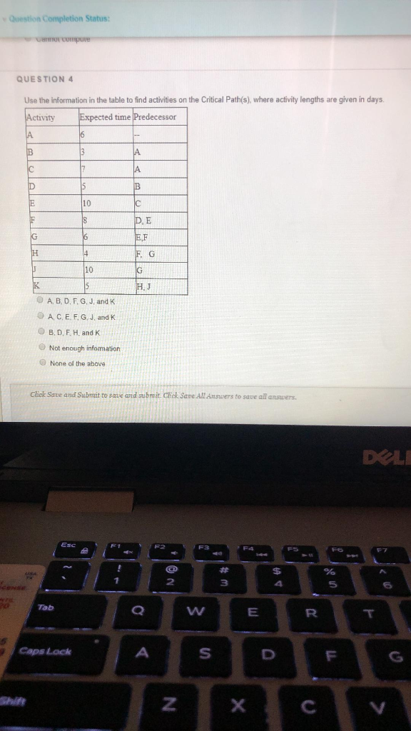 Solved Question Completion Status: None of the above | Chegg.com