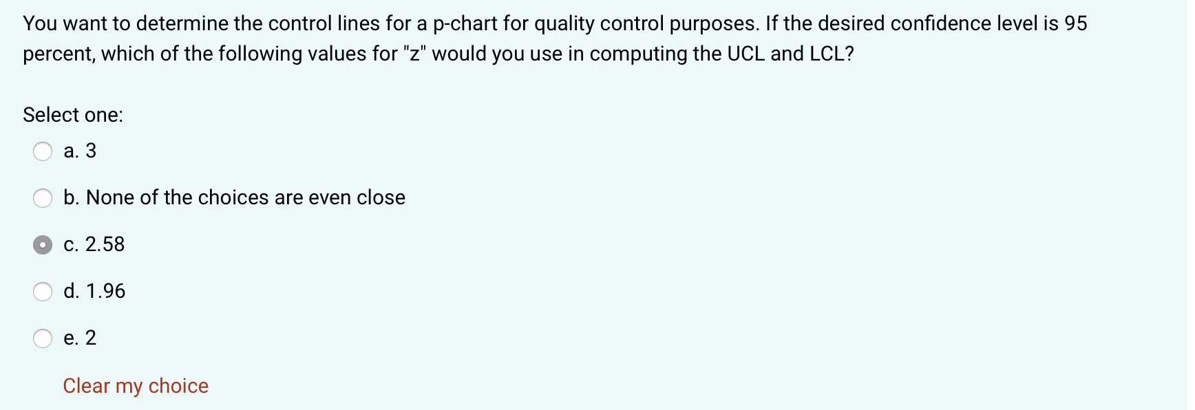 Solved You want to determine the control lines for a p-chart | Chegg.com