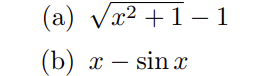Solved The following expressions involve subtractive | Chegg.com