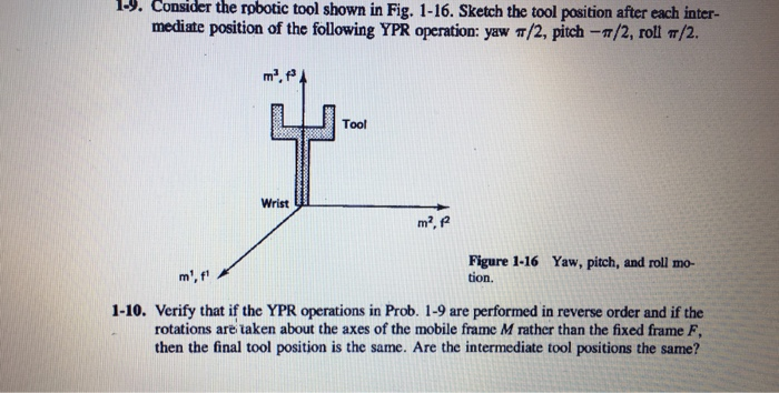 Solved der Tobotic-tool E | Chegg.com