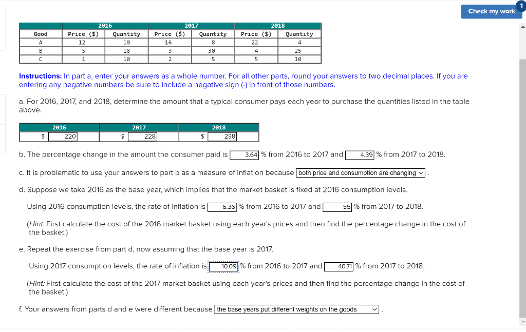 Solved It says 55% was wrong, so could you please help? | Chegg.com