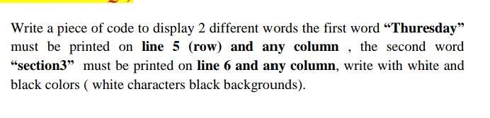 Solved 2. Write a code to draw the following figure. (Use | Chegg.com