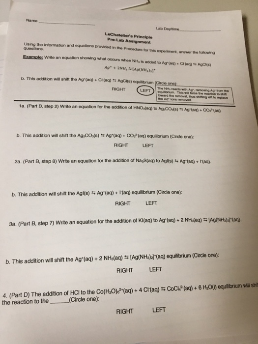 Solved Name Lab Daytime Pre-Lab Assignment Using the | Chegg.com