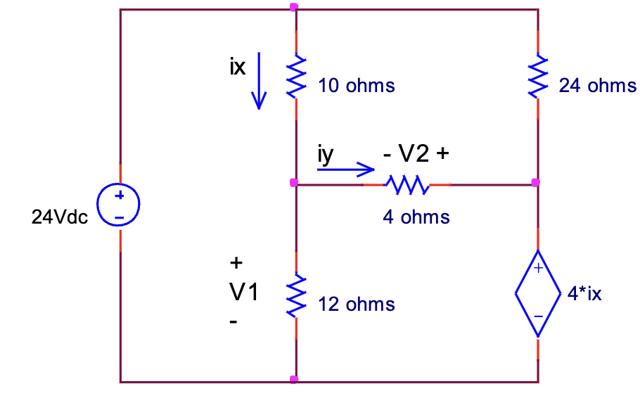 Using Mesh Analysis method | Chegg.com