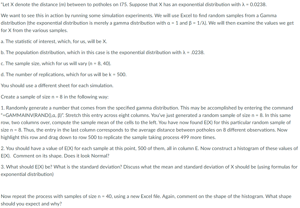 Please help me solve this Statistics problem using | Chegg.com