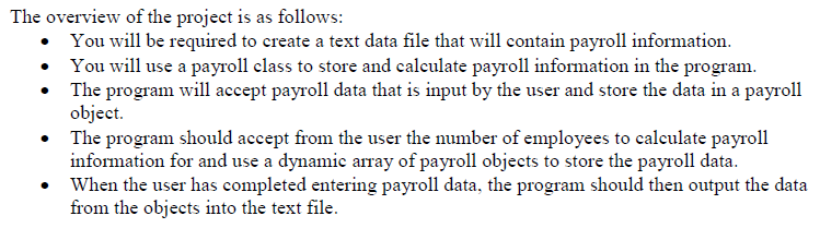 Solved C++ Payroll Program help please! Payroll calculation | Chegg.com