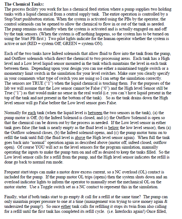 Solved Please help with the below PLC problem. Please | Chegg.com